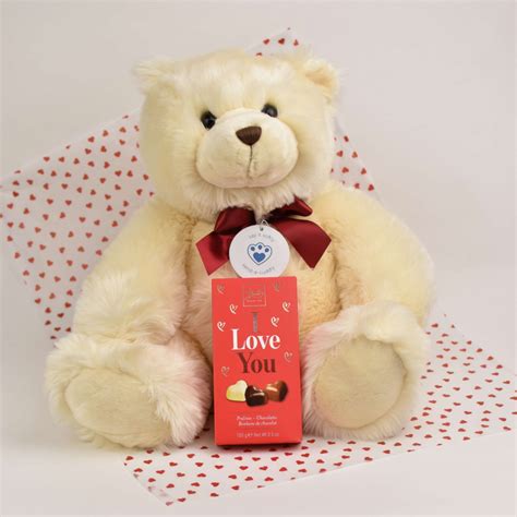 Harriet Bear Soft Cuddly Big Cream Teddy 50cm Send A Cuddly