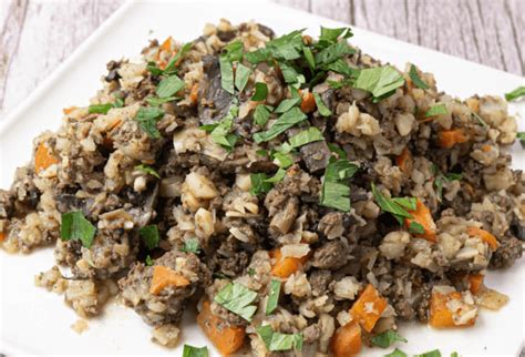 Beef Mushroom And Parsnip Risotto 4 Servings Naturopathic Doctor