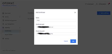 Configuring Tls Metadefender Icap Server
