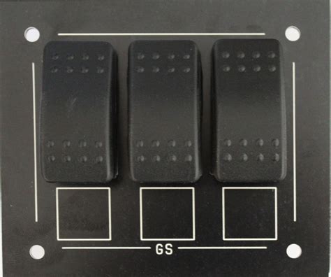 3way Waterproof Switch Labels
