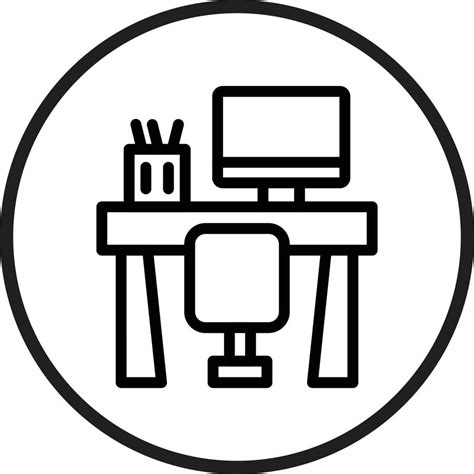 Workspace Vector Icon Style 22635193 Vector Art At Vecteezy