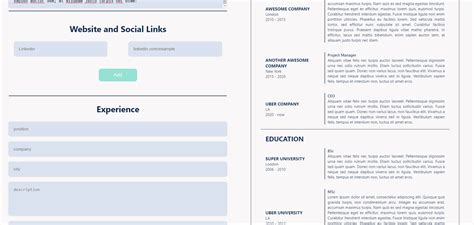 GitHub Uguryilmazdev Cv Project CV Maker Is A Simple Resume Building Application Built Using