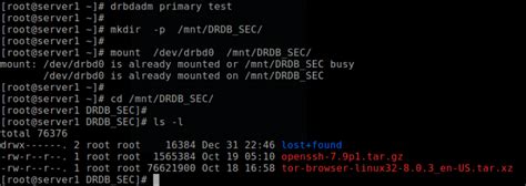how to setup drbd to replicate storage on two centos 7 servers