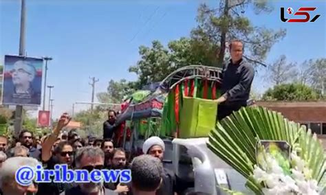 تشییع پیکر شهید نیما رجب‌پور در تهران