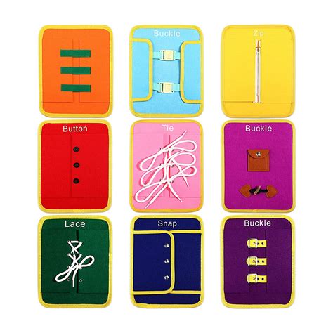 Learning Boards 9 Piece Set Assistive Technology