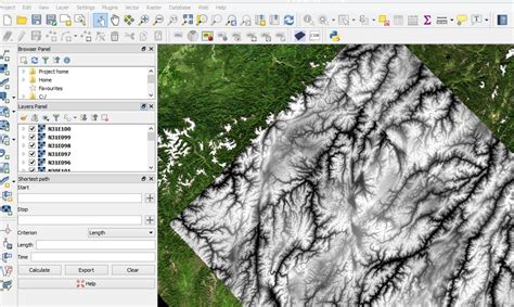 dem why there s a break between each hgt srtm tile when importing to