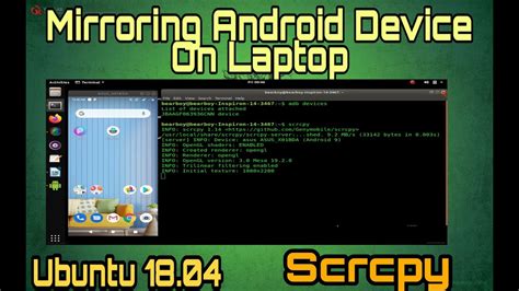 How To Install Scrcpy In Ubuntu 1804 For Screen Mirroring Scrcpy Ubuntu 1804 Android