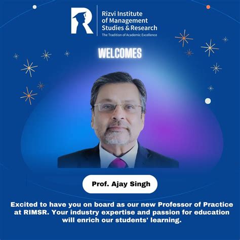 Prof Ajay Singh On Linkedin Honoured And Privileged To Serve As