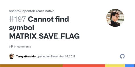 cannot find symbol matrix save flag · issue 197 · opentok opentok