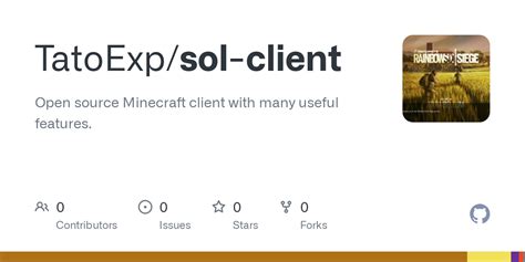 GitHub TatoExp Sol Client Open Source Minecraft Client With Many Useful Features