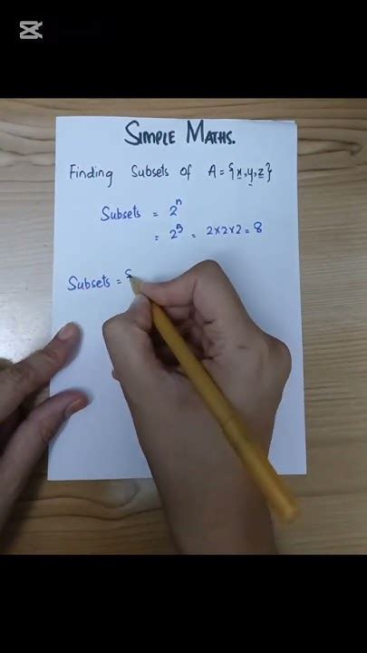 Simple Math Subset Of Sets Gre Sat S School Mathematics Hack Simpletrickyoutube Howto