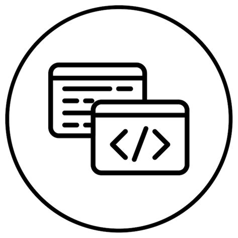 Premium Vector Code Refactoring Icon