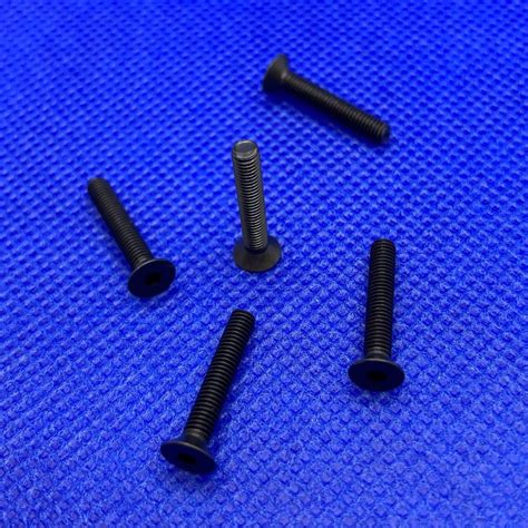 Mrchw Fhcs M3 X 18mm Black Steel Flat Head Countersunk 20mm Hex Drive 10 Michaels Rc Hobbies