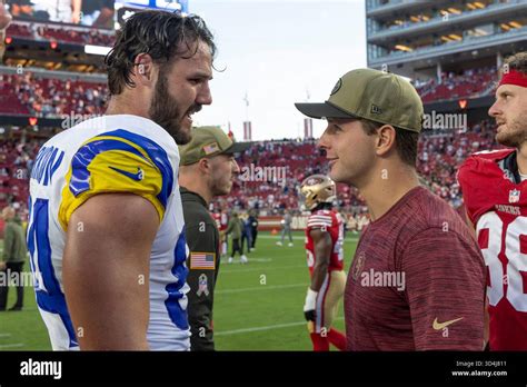 Nov 9 2025 Santa Clara California Usa Los Angeles Rams Tight End Colby Parkinson 84