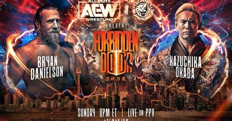 Bryan Danielson Kazuchika Okada Preview Forbidden Door Match