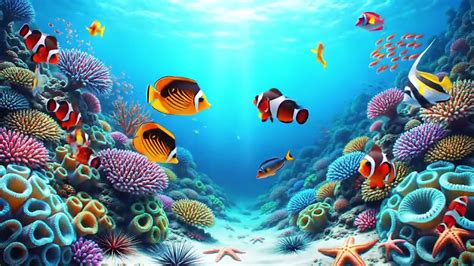 The Best 4k Relaxing Aquarium Sound Oceanscapes Watersounds For Sleeping Youtube