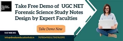 ugc net forensic science [latest syllabus] 2024 in pdf include all