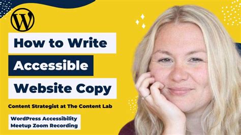Christopher Hinds On Linkedin How To Write Accessible Website Copy