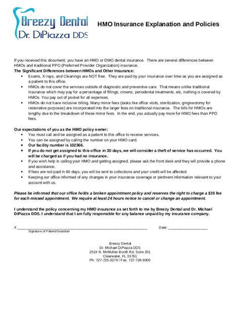 What Is The Difference Between A Ppo And Hmo Dmo Doc Template Pdffiller