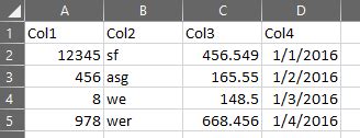 C Stripping Data From A EPPlus Output From A Date Range Stack Overflow