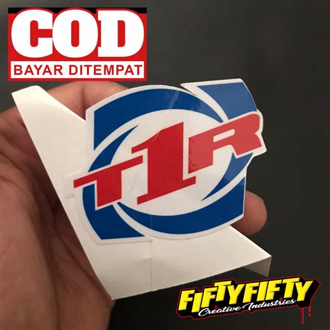 Jual Stiker Print Cut Torc Logo Stiker Printing Laminasi Glossy Stiker