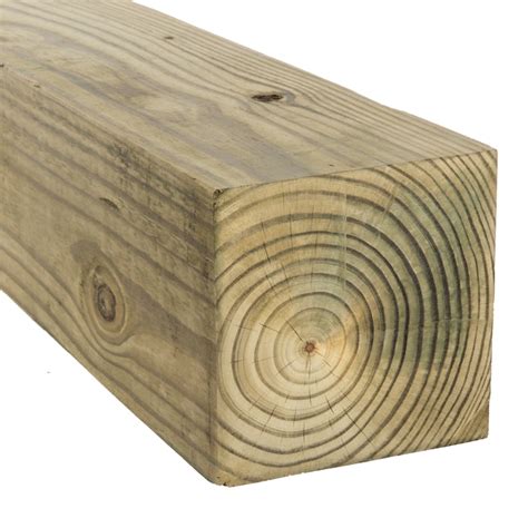 Severe Weather 6 In X 6 In X 20 Ft 2 Southern Yellow Pine Ground