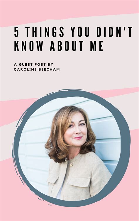 5 Things You Didnt Know About Caroline Beecham