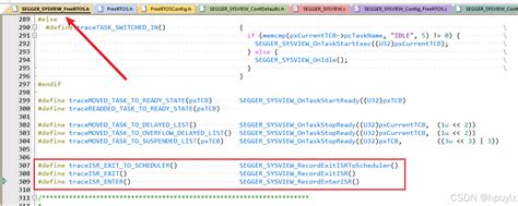 Stm32freertos 移植systemview以及打补丁segger Systemview Csdn博客