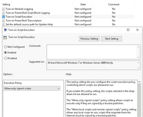 Signing Powershell Scripts