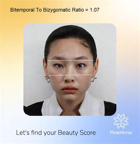 Hoyeon Jung Facial Feature Bi Temporal To Bi Zygomatic Ratio