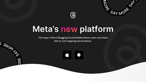 new social networking threads business ppt