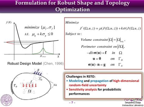 Robust Shape And Topology Optimization Northwestern