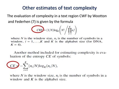 Ppt Kolmogorov Complexity For Analysis Of Dna Sequence Powerpoint