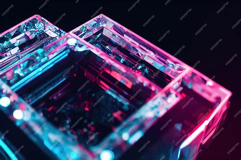 Premium Photo Processing Data With Multiple Rows Of Fully Operational Server Racks Modern