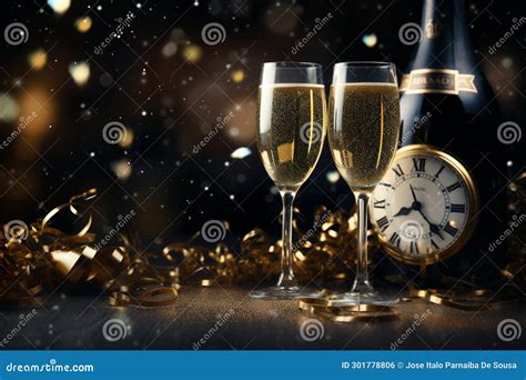 Elegant And Sophisticated New Years Eve Party Stock Illustration Illustration Of Xmas
