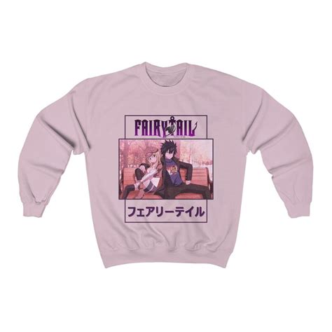 Fairy Tail Gray Fullbuster Lucy Heartfilia Anime Aesthetic Etsy