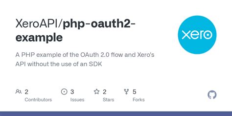 GitHub XeroAPI Php Oauth2 Example A PHP Example Of The OAuth 2 0