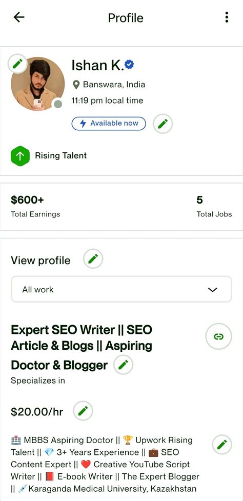 Ishan • Khan On Linkedin Success Upwork Upworksuccess Youtube