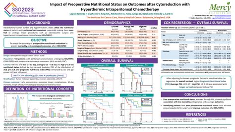 Pdf Preoperative Nutritional Status And Its Impact On Outcomes After Cytoreduction With