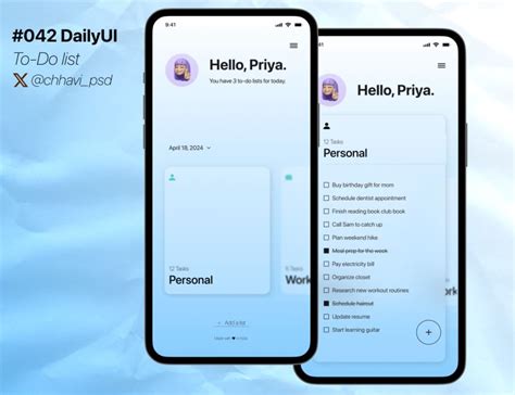 Dailyui Ui Learninpublic Designchallenge Productivity Userinterface Chhavi Dhingra