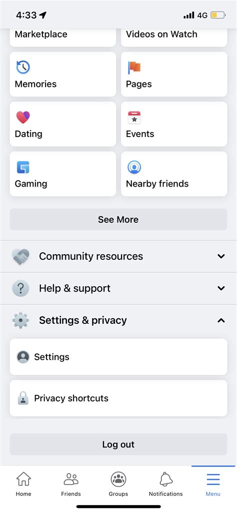 Facebook Code Generator Disappeared From Facebook App More Setting And Privacy Web
