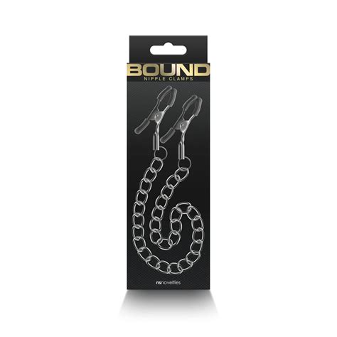 Bound Dc2 Nipple Clamps Gunmetal