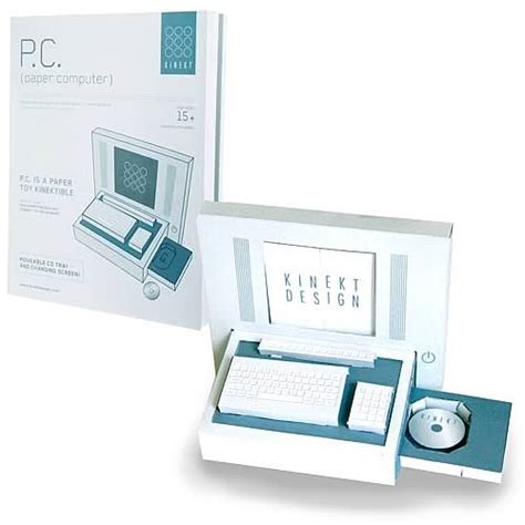 Pc Paper Computer Novelty Paper Craft Kit