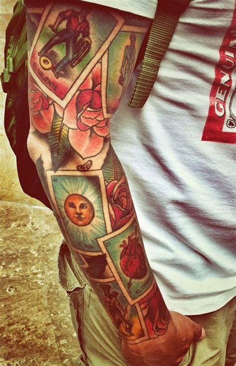 Traditional Loteria Tattoos