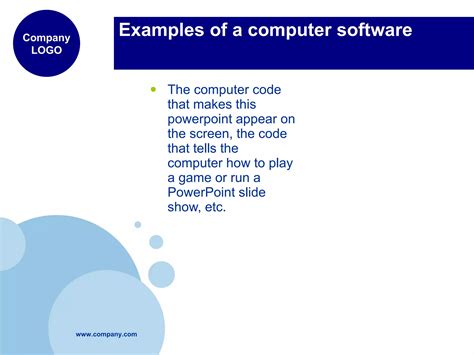 software and hardware ppt operating systems computer software and applications