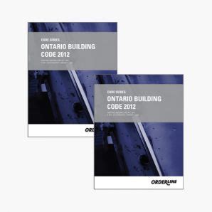 Ontario Building Code 2012 Softcover And DRM PDF Pack