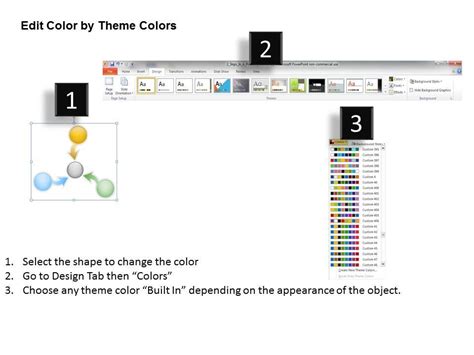 Three Converging Arrows Managing Process Layout Cycle Network PowerPoint Slides Presentation