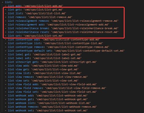 Docs Update Order Of Commands · Issue 4095 · Pnpcli Microsoft365