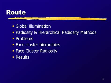 hierarchical radiosity with multiresolution meshes ppt download