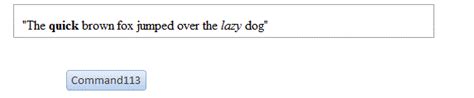 Bold A Portion Of A Labels `caption` Property In Vba Microsoft Access
